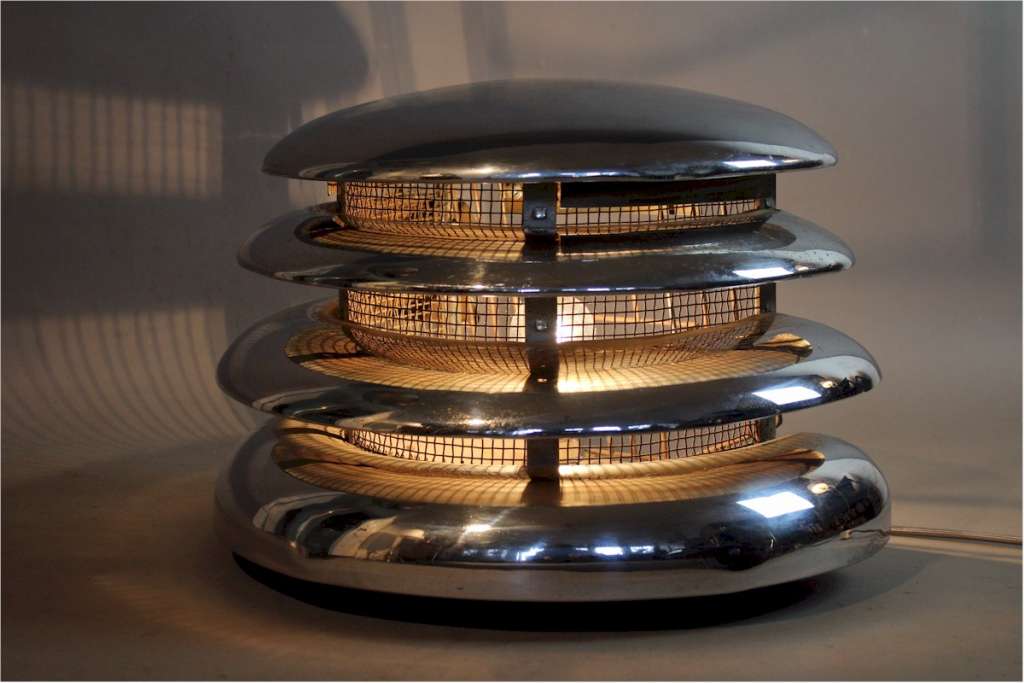 Modernist 1930's Chrome Deco Heater | LATEST STOCK | Art Furniture