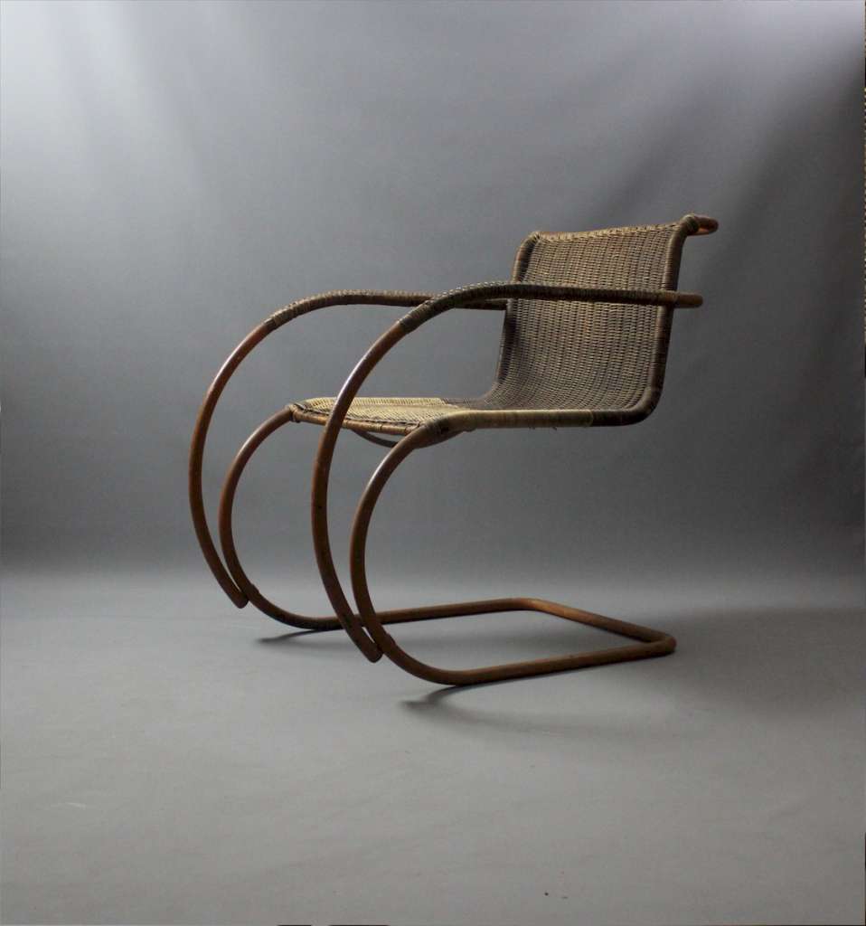 Rare Weissenhof armchair MR20 designed by Ludwig Mies Van Der Rohe ...