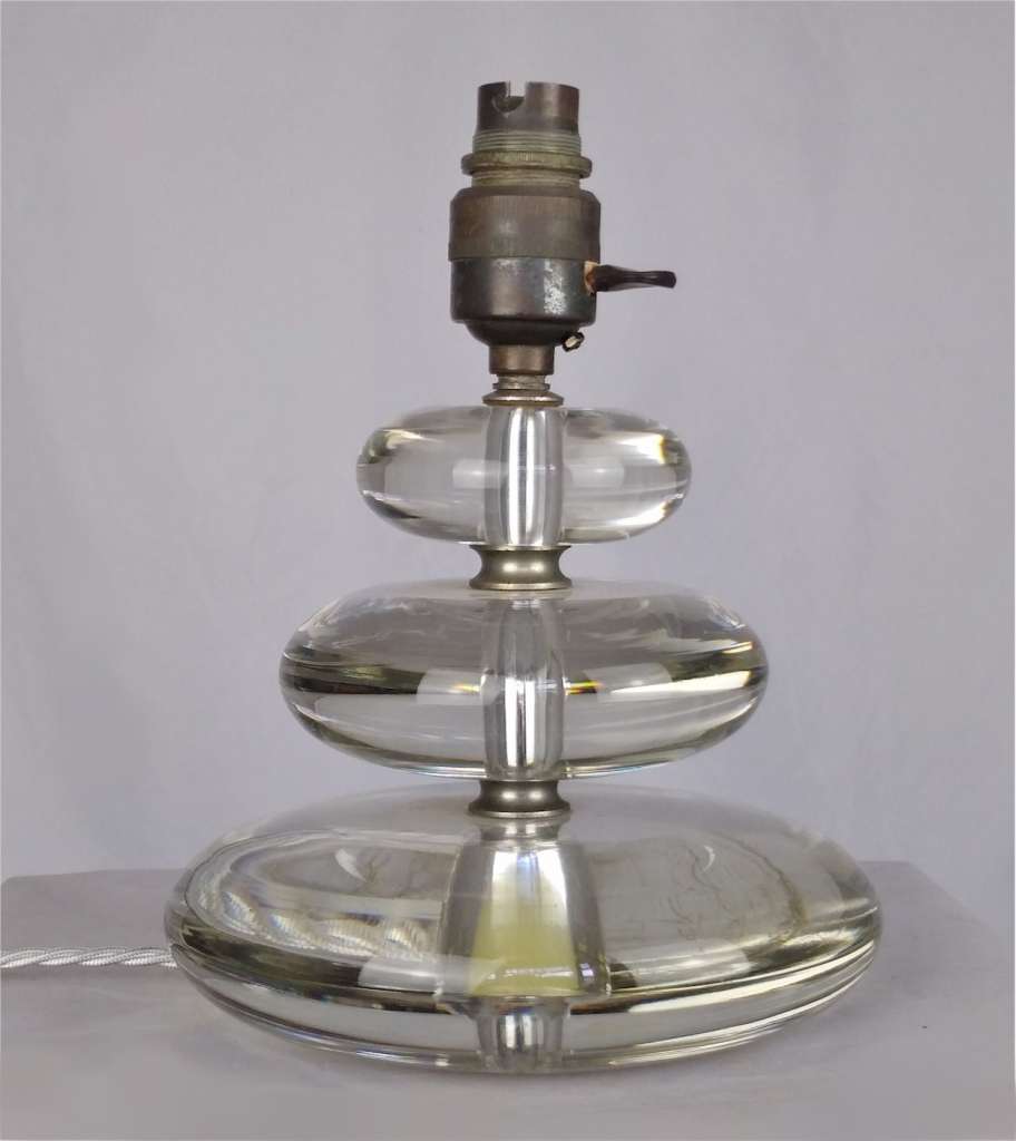 Glass pebble table lamp | | Art Furniture