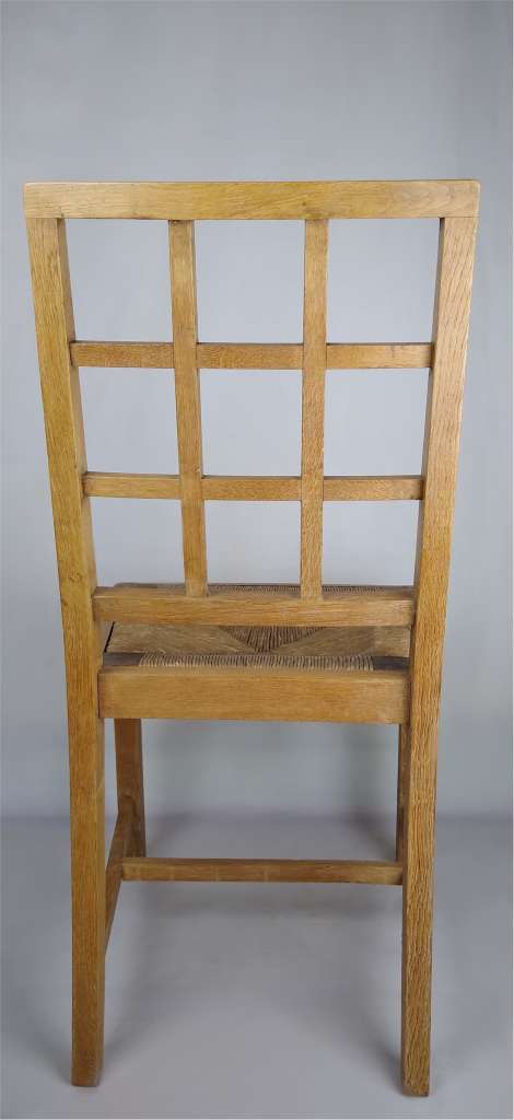 4 Heals lattice back chairs in pale oak | SOLD | Art Furniture
