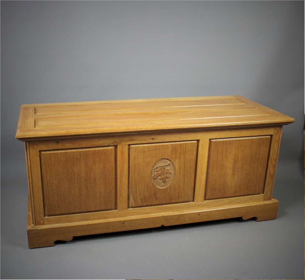 Alan Grainger "AcornMan" blanket chest in oak. | | Art Furniture
