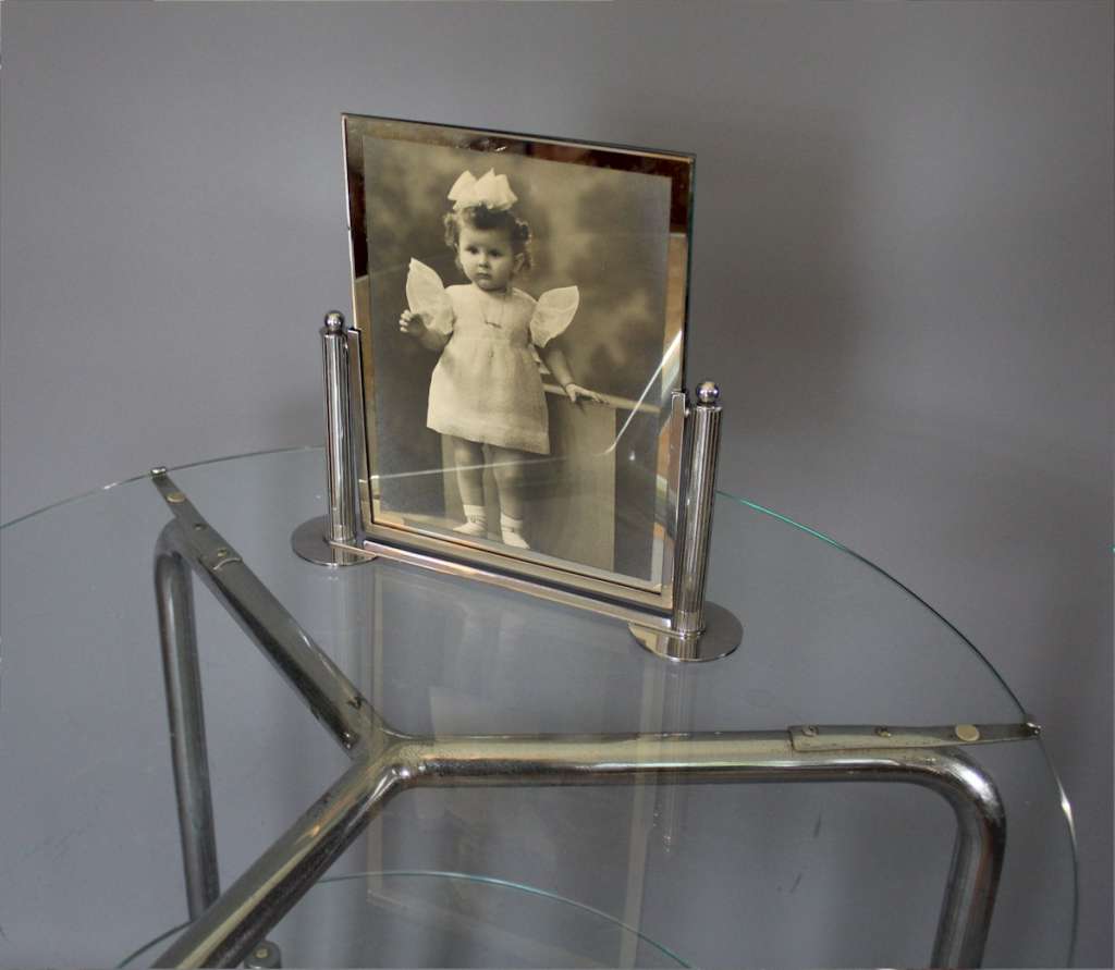 Art Deco chrome photo frame | LATEST STOCK | Art Furniture