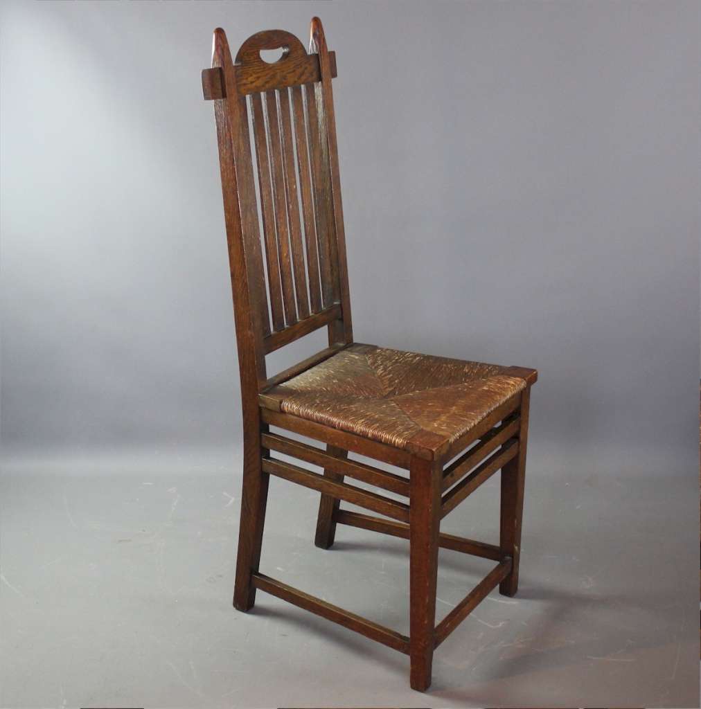 Arts and Crafts chair , Glasgow School, John Ednie. | | Art Furniture