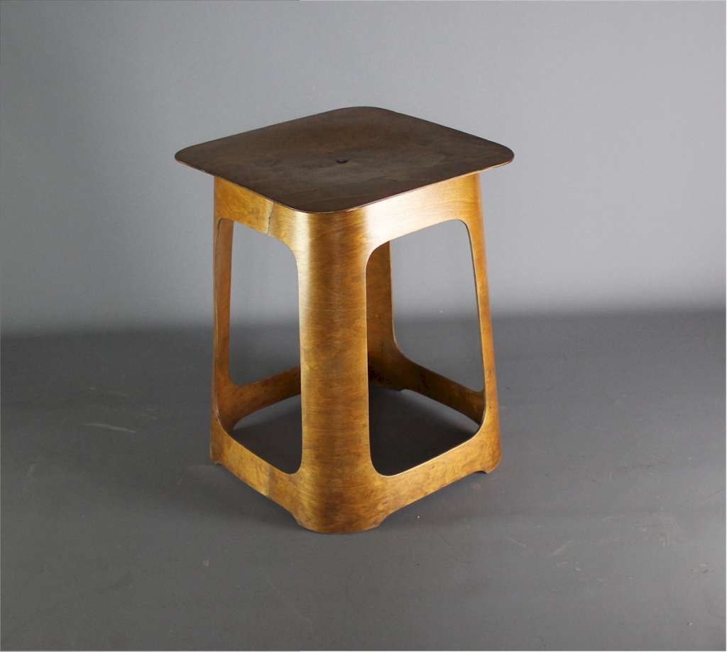 Isokon laminated birch plywood stool by Venesta 1930's | ART DECO ...