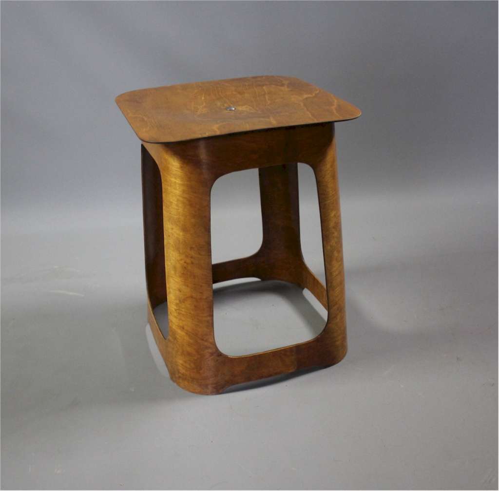 Isokon laminated birch plywood stool by Venesta 1930's | Mid Century ...