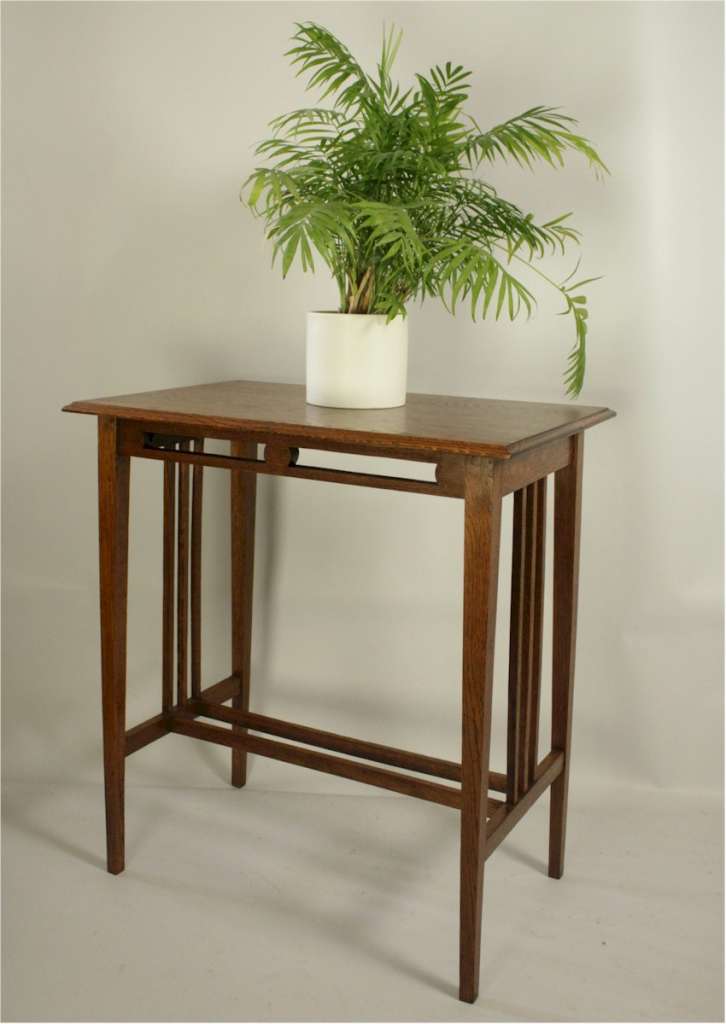 Oak rectangular side table, | LATEST STOCK | Art Furniture