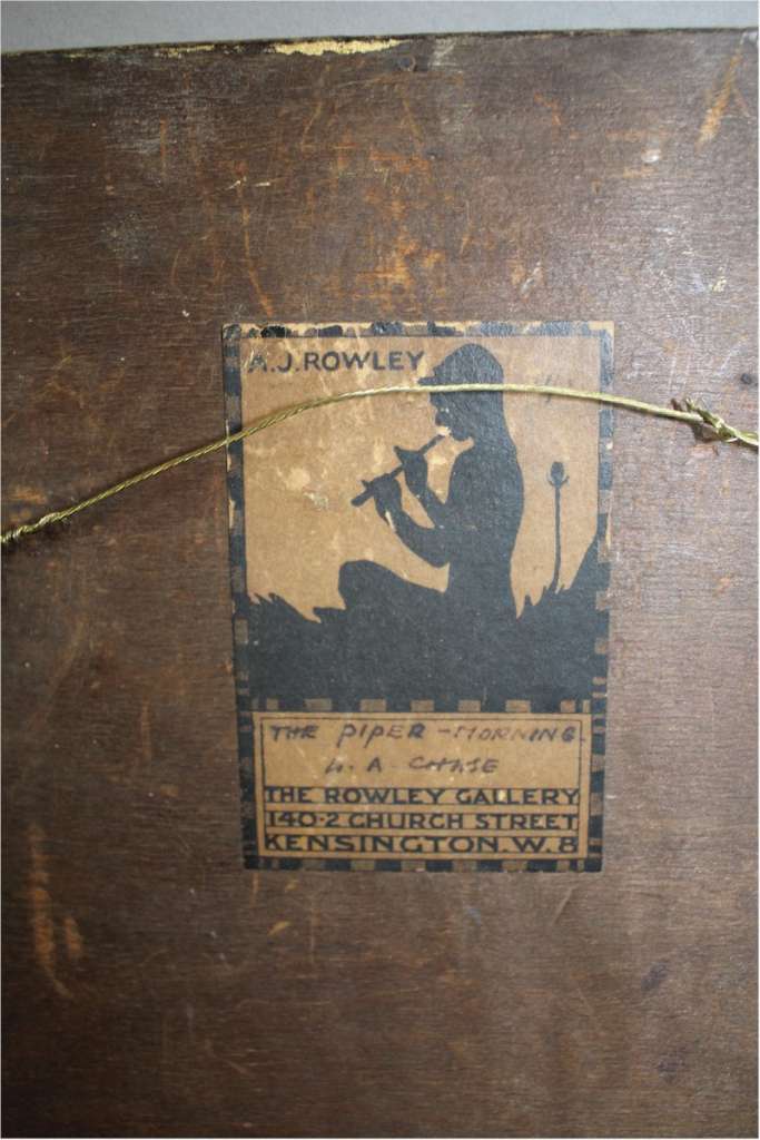 Rowley Gallery mirror "the Piper" by W Chase | SOLD | Art Furniture