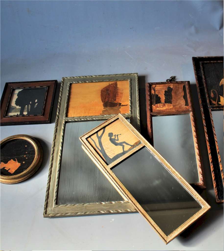 Rowley Gallery mirror "the Piper" by W Chase. | Art Deco Objects | Art ...