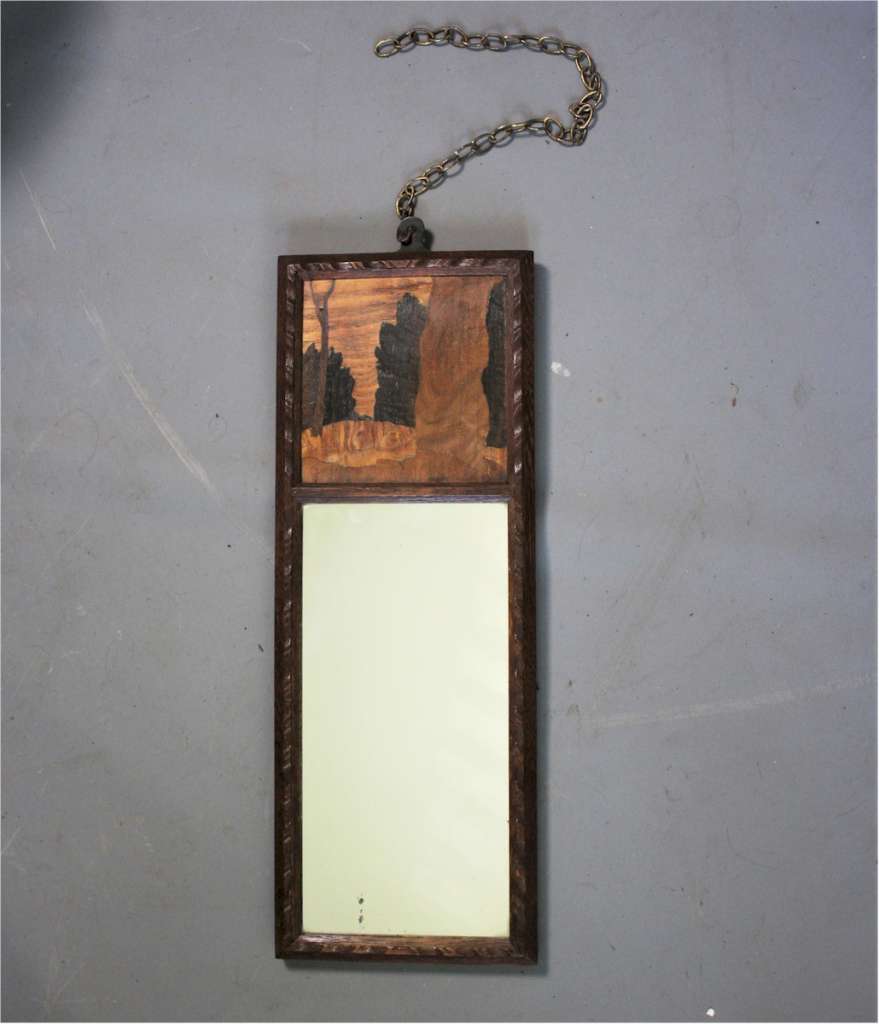 Rowley Gallery marquetry wall mirror "Woods" | Mirrors | Art Furniture