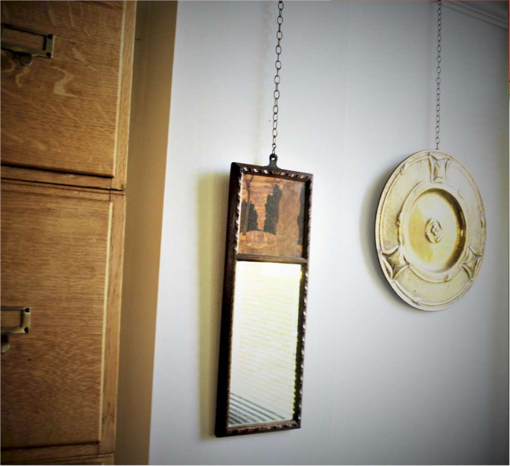 Rowley Gallery marquetry wall mirror "Woods" | Mirrors | Art Furniture