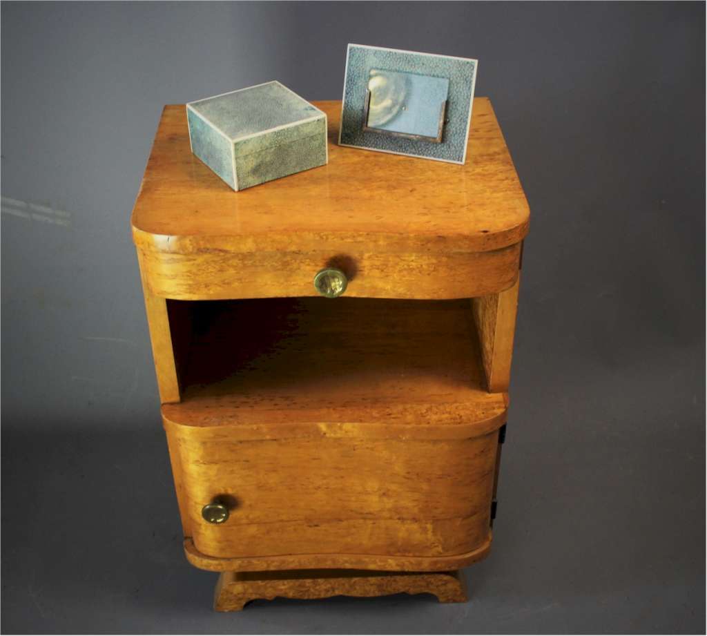 Shagreen Art deco box and photo frame. | Art Deco Objects | Art Furniture