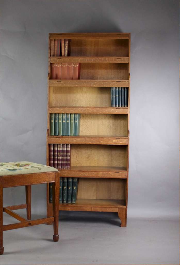 Arthur Simpson and the Handicrafts arts and crafts waterfall bookcase ...