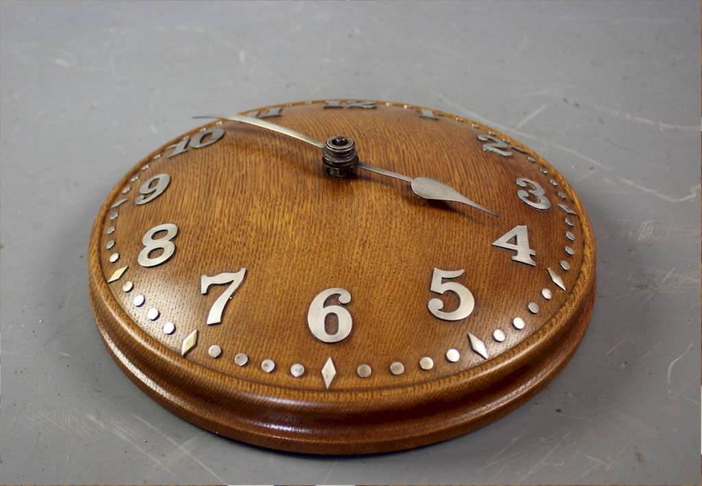 1930's Zenith for Heals oak domed wall clock | SOLD | Art Furniture