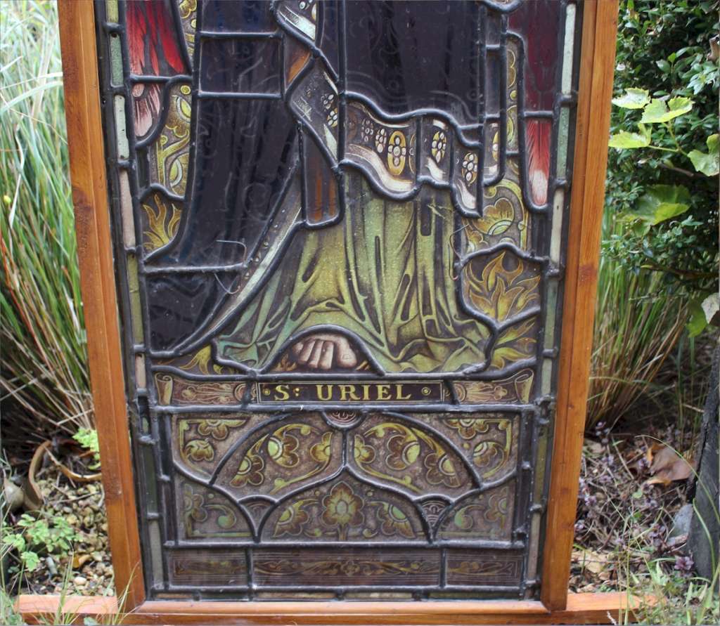 Victorian pre-raphaelite stained glass angel. | LATEST STOCK | Art ...