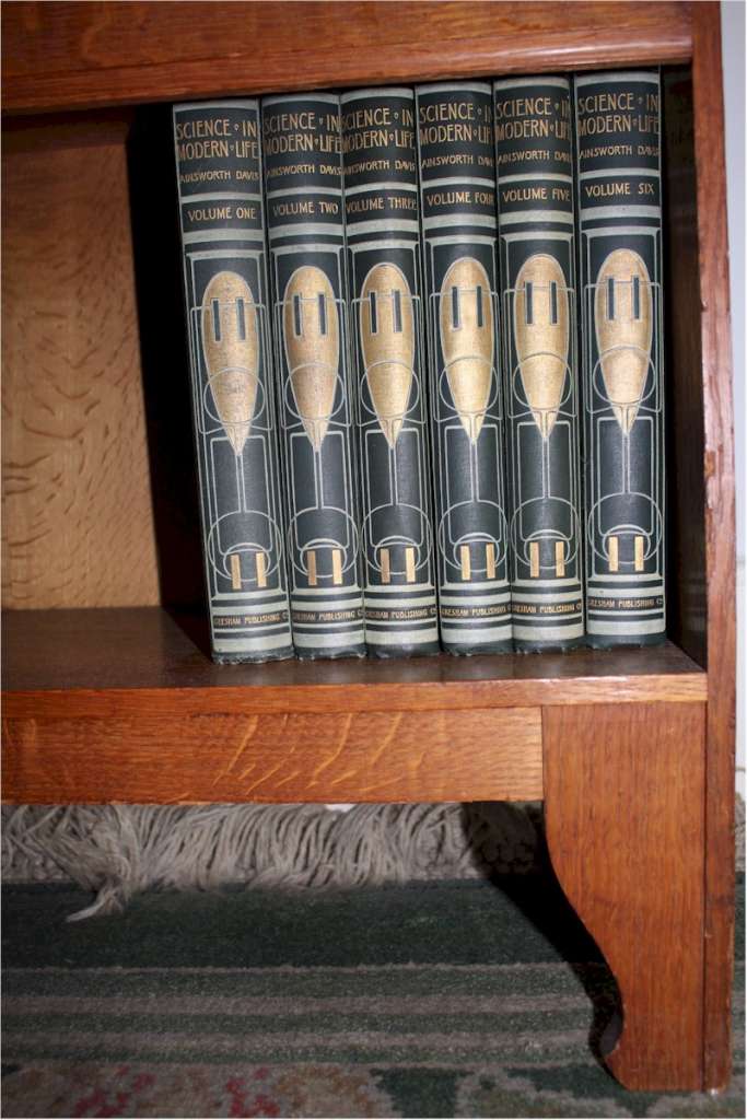 Talwin Morris , Science in Modern Life set of six | | Art Furniture